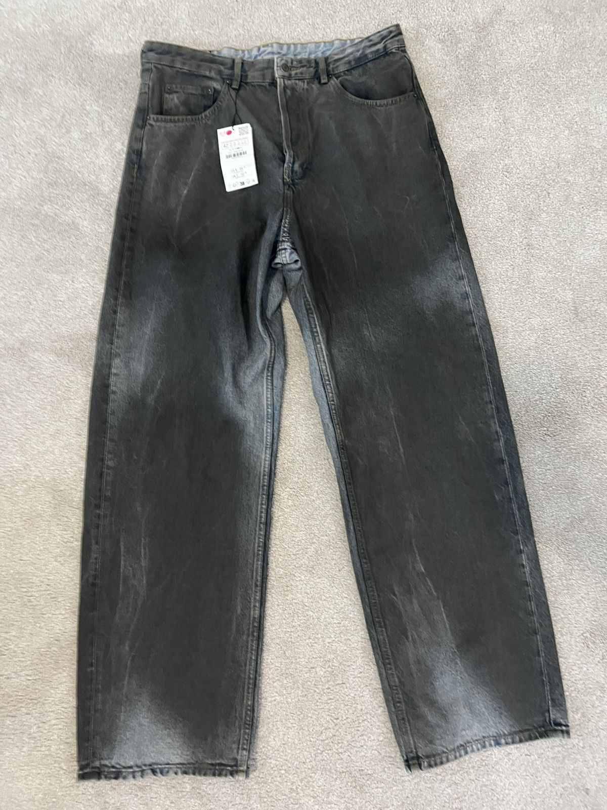 HMDD × Streetwear × Zara Zara baggy denim jeans | Grailed