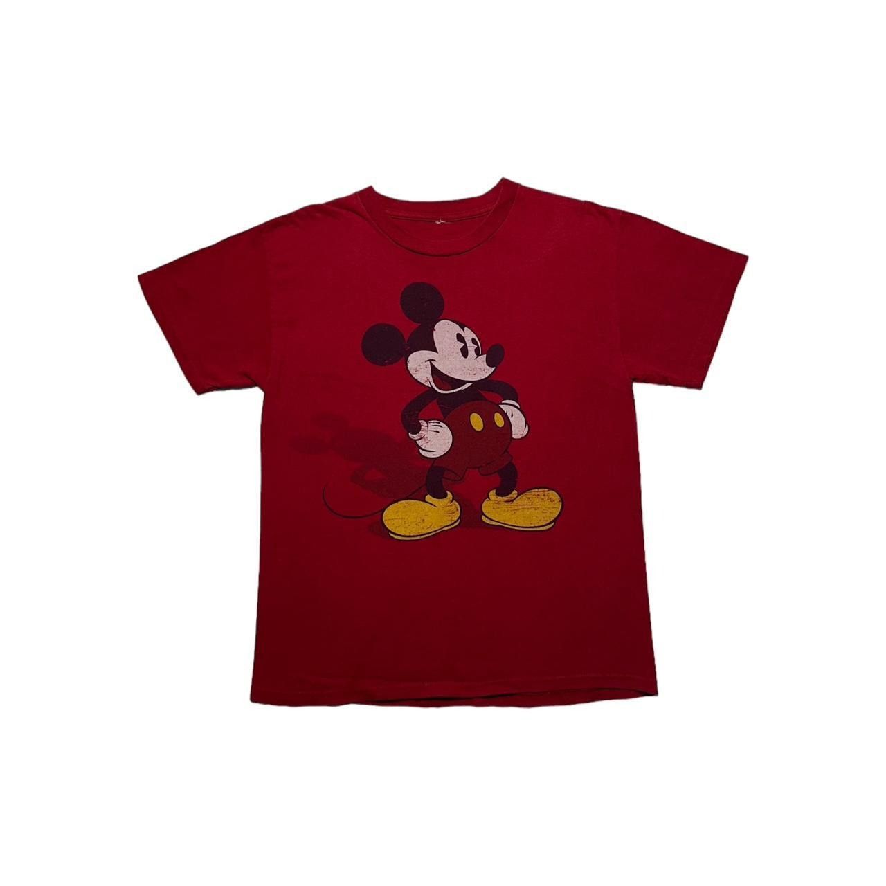 Vintage Y2K Mickey Mouse Shadow T-Shirt | Grailed