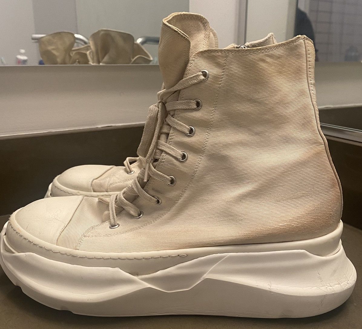 Rick Owens Rick Owens Abstract Sneakers | Grailed