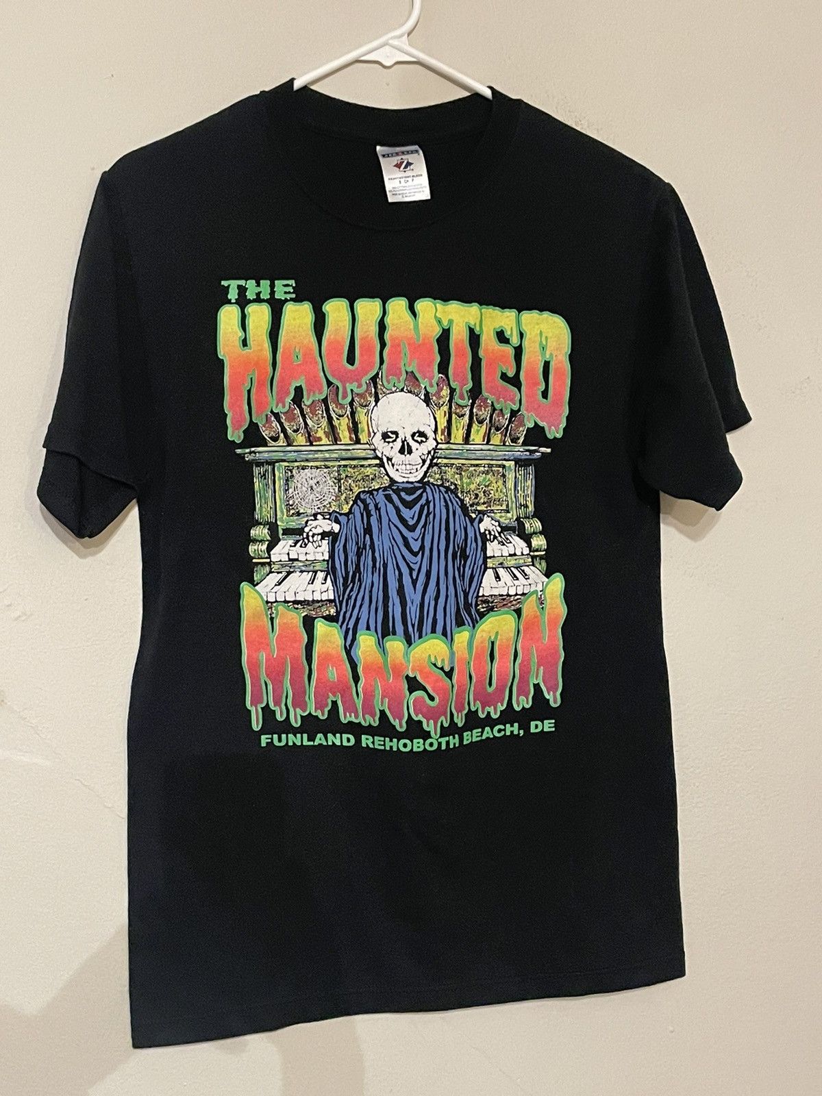 Vintage Vintage Rehoboth Beach Funland Haunted Mansion T Shirt Small ...
