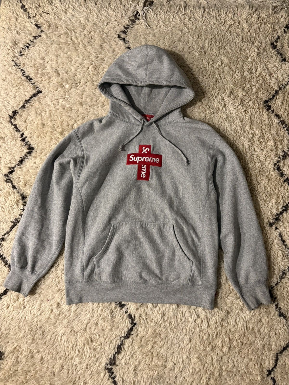 Supreme supreme cross box logo hoodie | Grailed