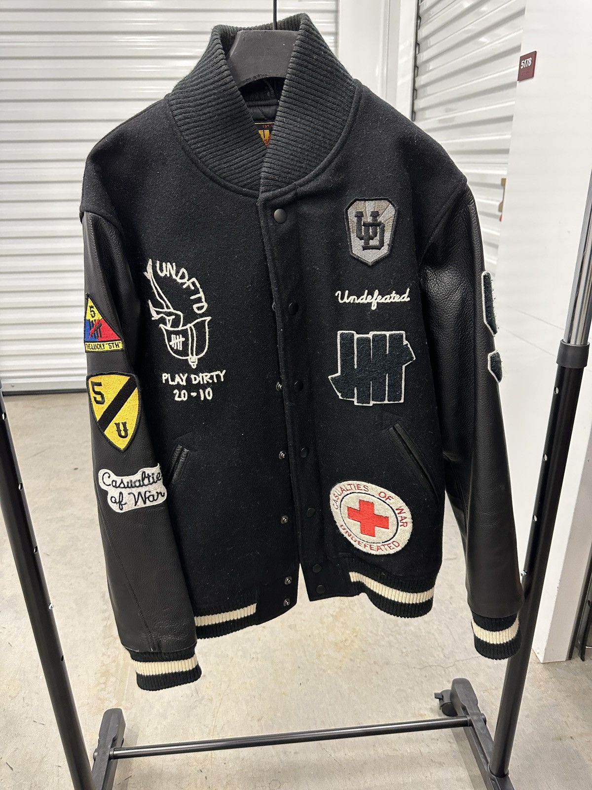 Undefeated Undefeated Undftd Casualties of War Varsity Jacket 2010 ...