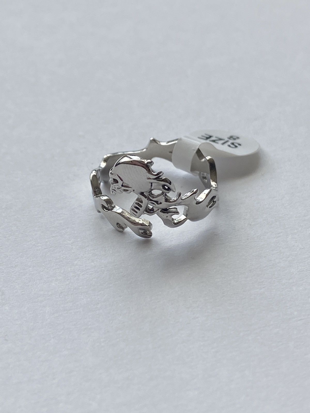 Streetwear Hard Jewelry Life on Fire Ring | Grailed