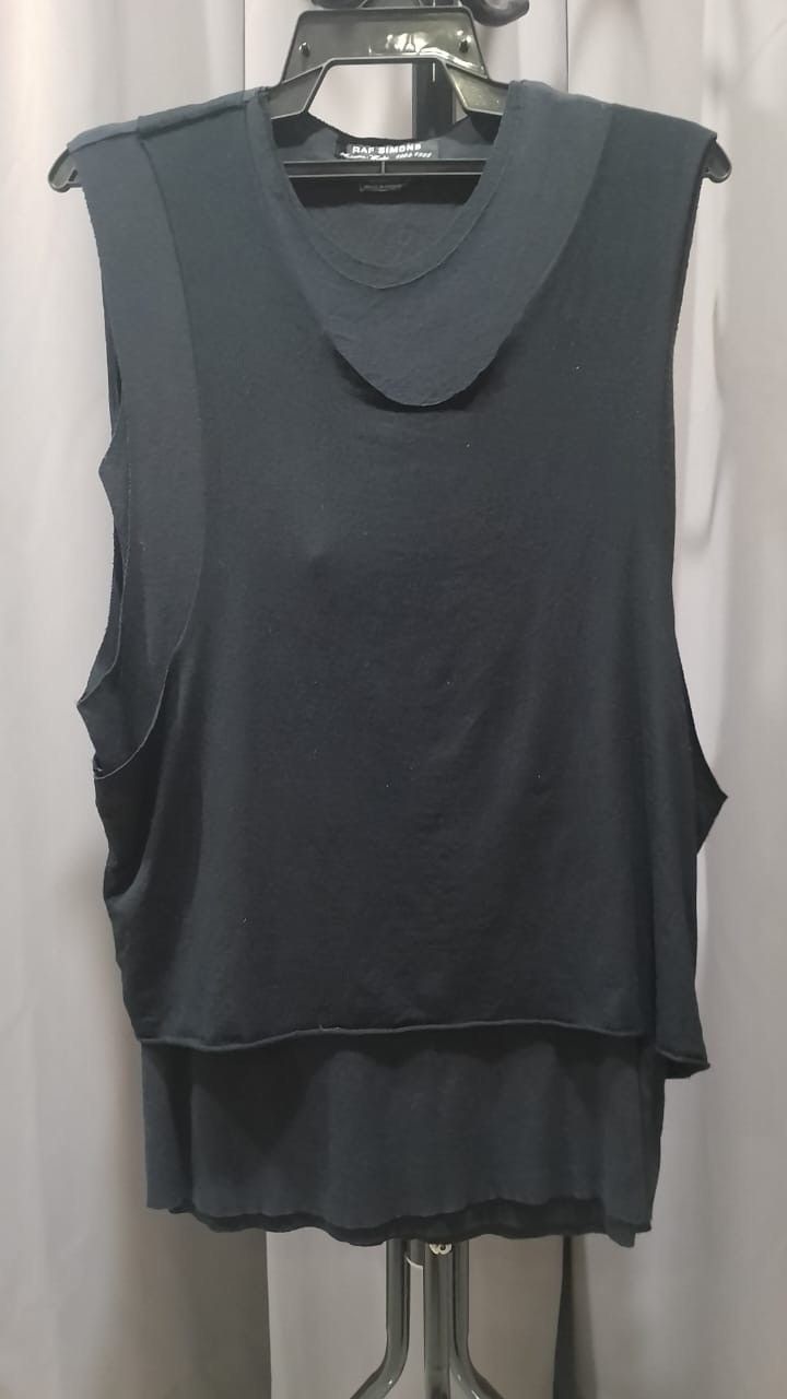Designer × Raf Simons × Vintage RAF Simons AW 98-99 3 Layered Tank ...