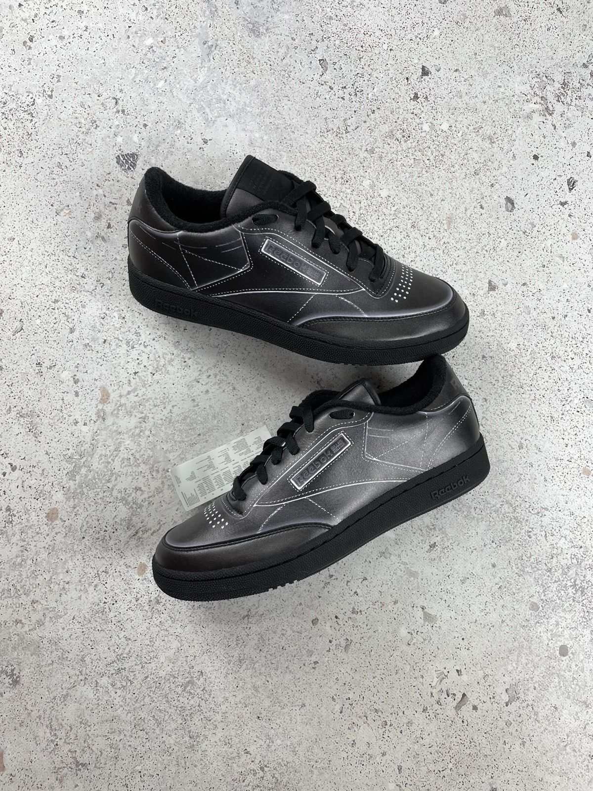 Maison Margiela × Reebok Maison Margiela x Reebok Project 0 CC TL Black Sneakers | Grailed