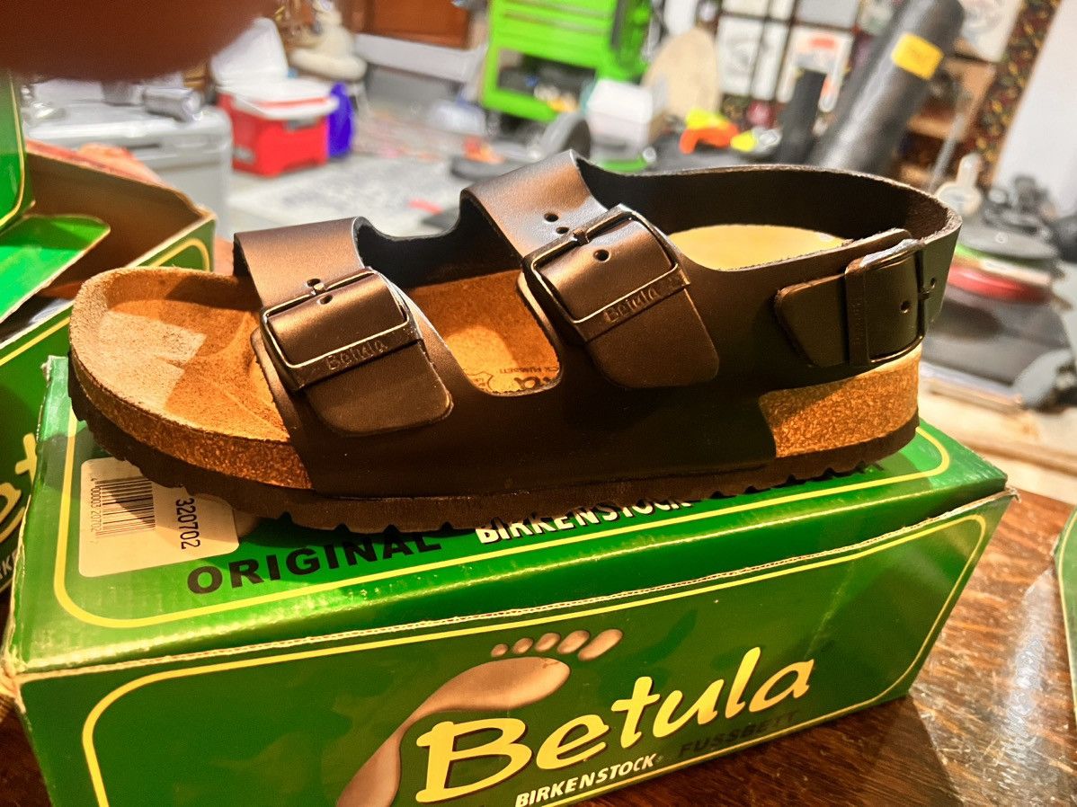 Vintage Betula Original Birkenstock Fussbett back strap sandals | Grailed