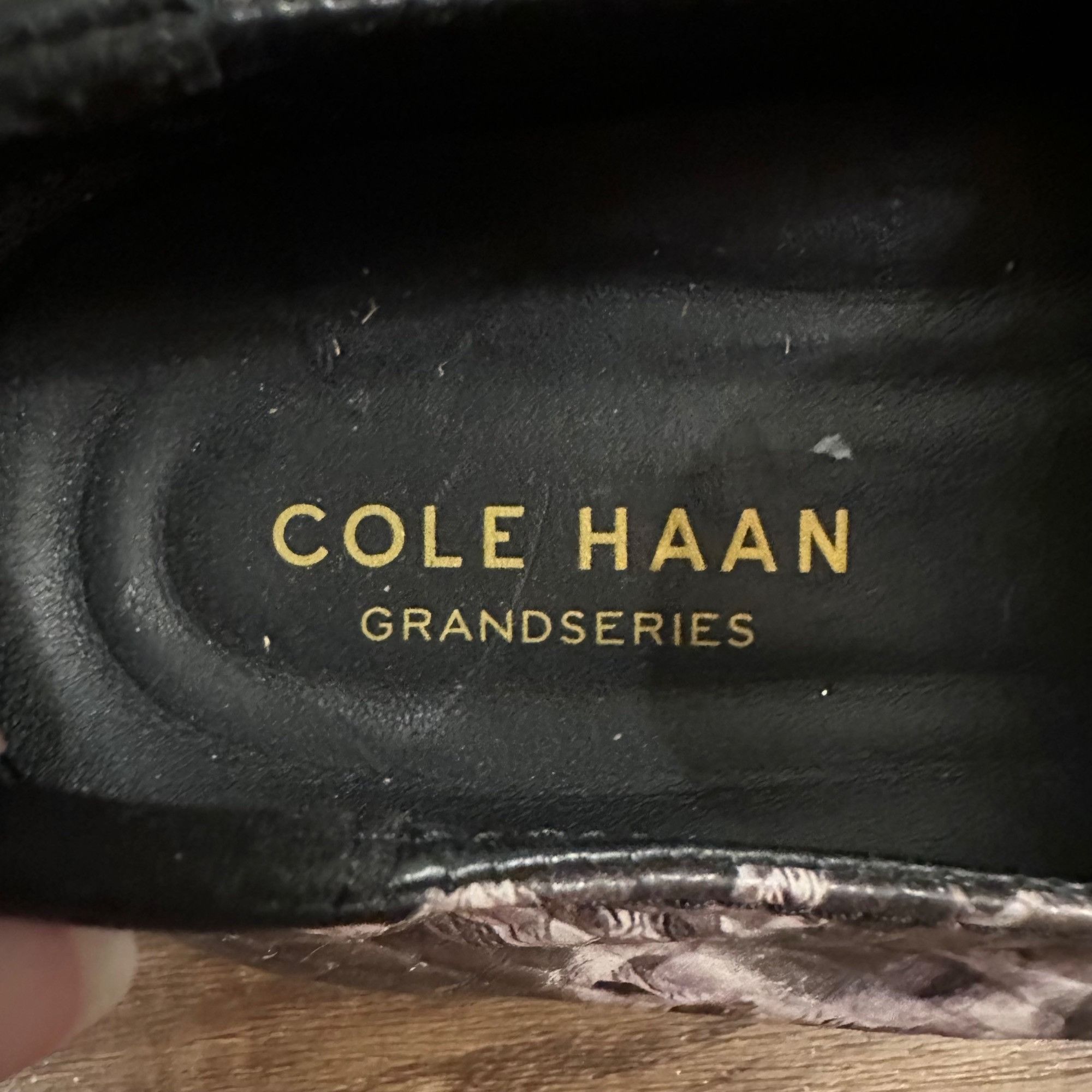 Cole Haan Cole Haan Grand Series Snake Print Slip On Shoes | Grailed