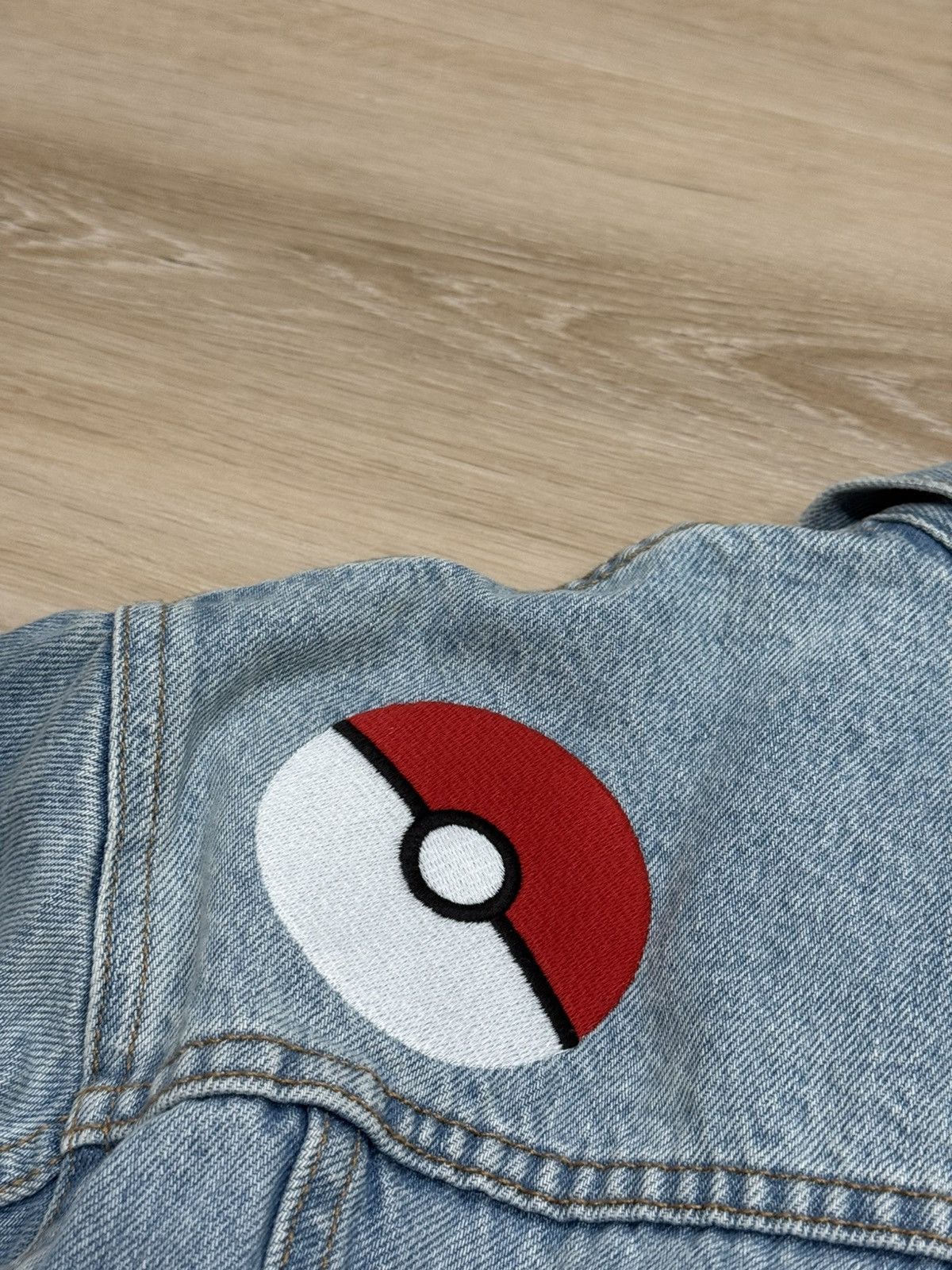 Levi's × Pokemon Levi’s Pokémon Pikachu Denim Trucker Jacket | Grailed