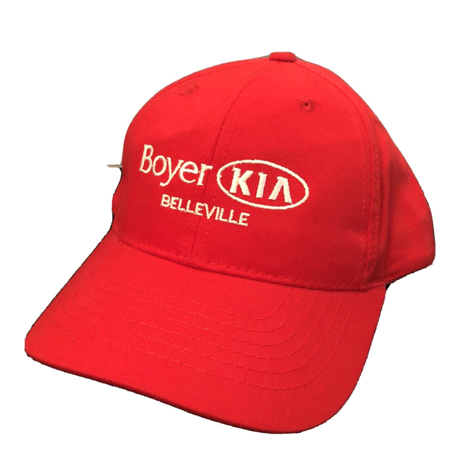 Vintage KIA Baseball Hat Adjustable Strap Car Dealership Advertising ...
