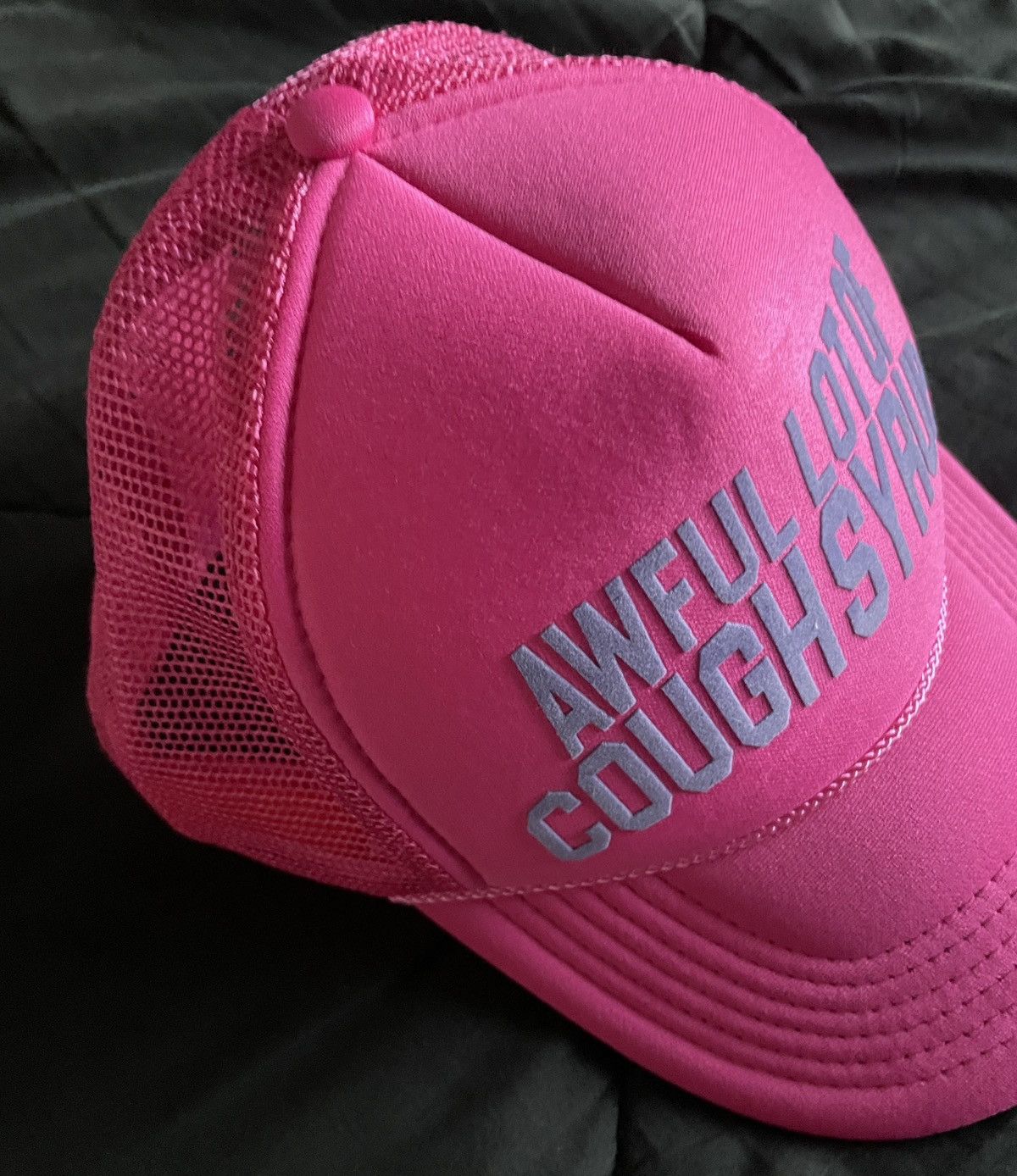 Awful Lot of Cough Syrup × Streetwear Pink Awful lot of cough syrup cap ...