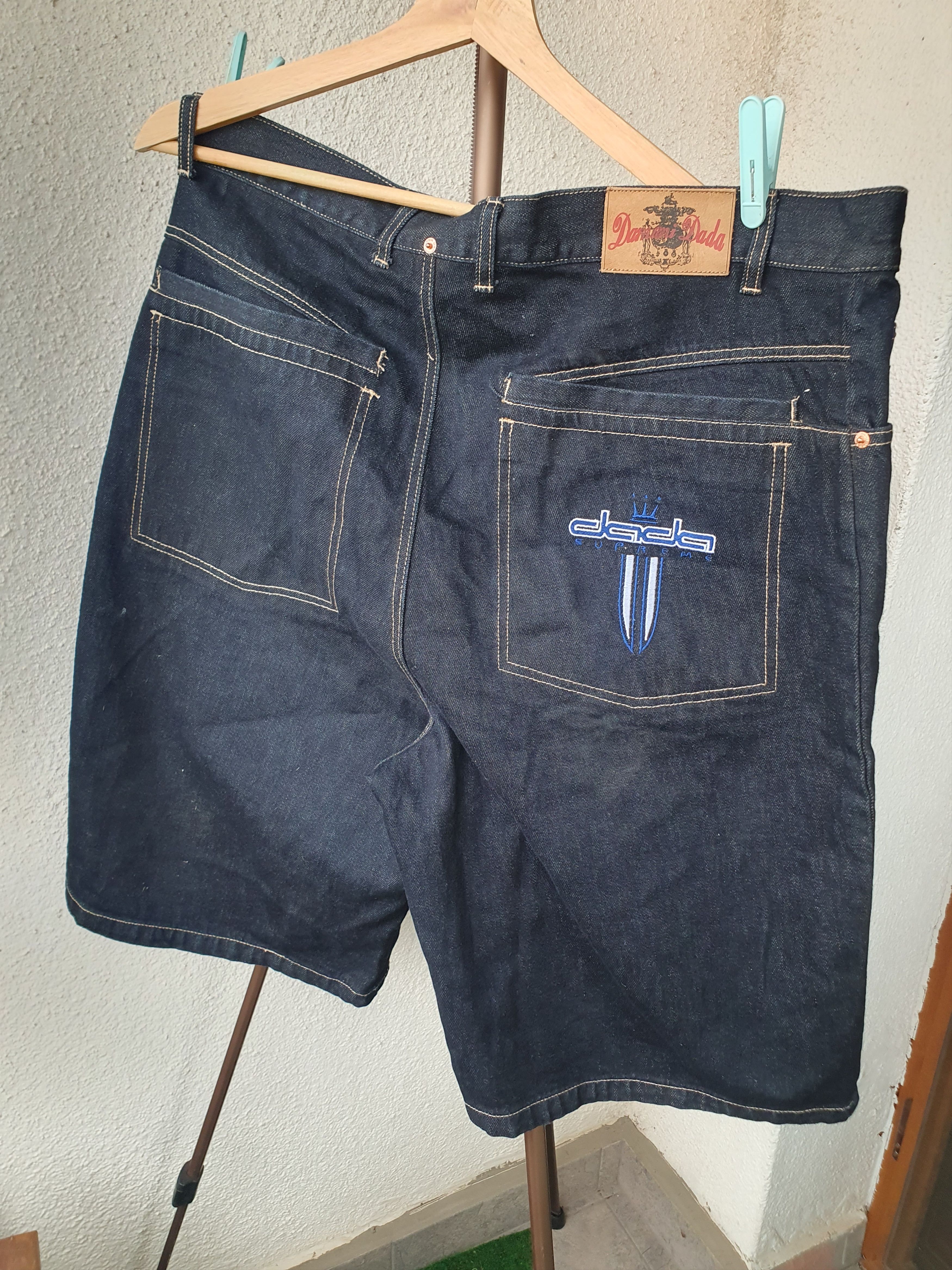 Damani Dada × Streetwear × Vintage Damani Dada Jorts Denim Shorts ...