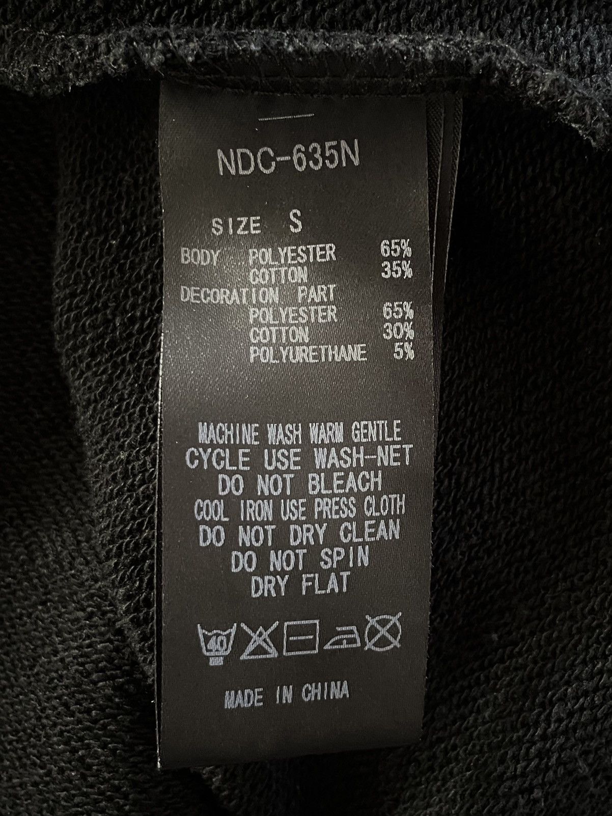 NANO universe × Number (N)ine Number (N)ine x Nano Universe Sweatshirt ...