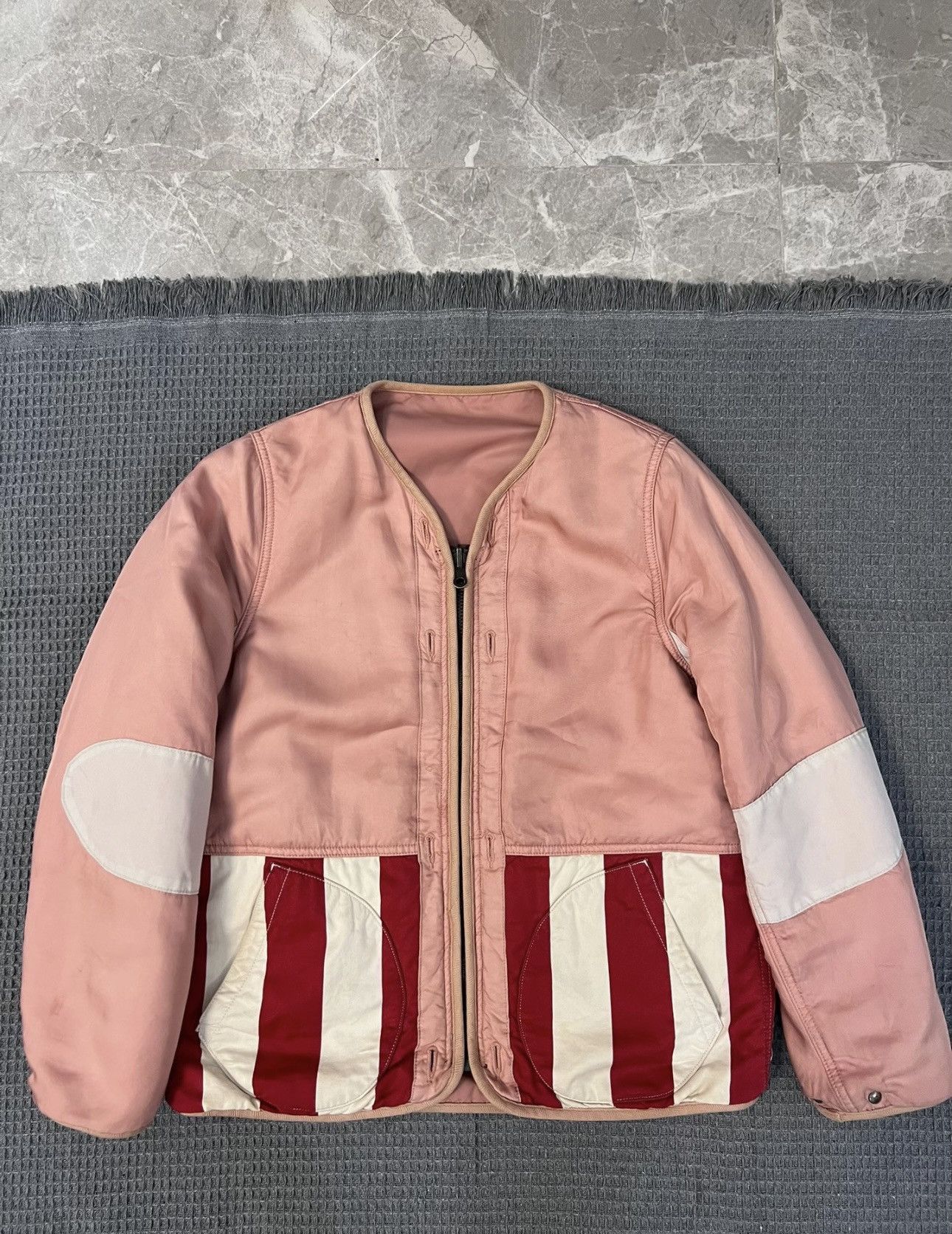 Visvim Visvim 19ss iris liner vest pink | Grailed