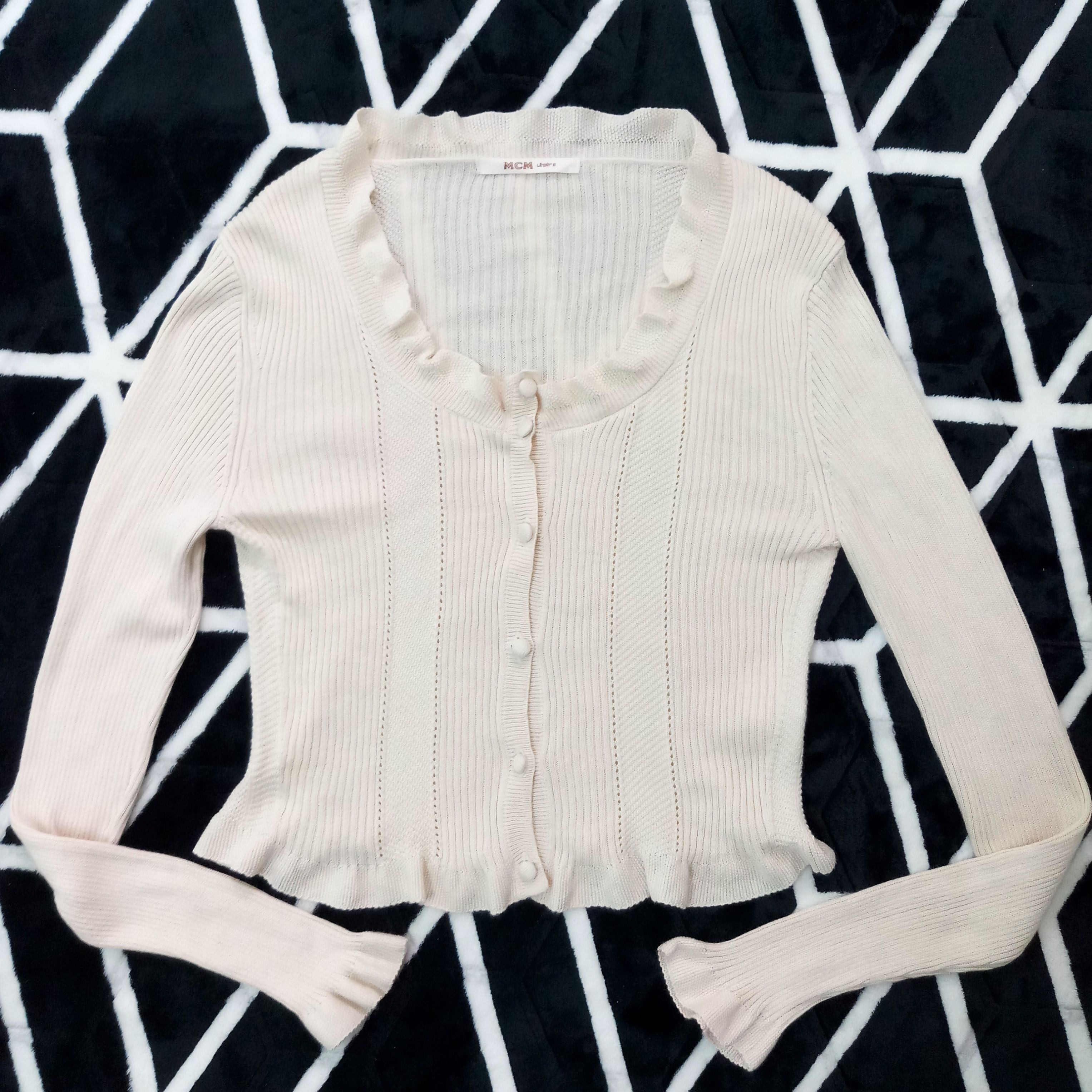 MCM MCM Legere Long Sleeve Knit Blouse | Grailed