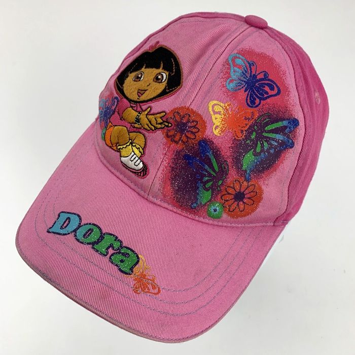 Nickelodeon Dora The Explorer Kids Girls Ball Cap Hat Adjustable ...