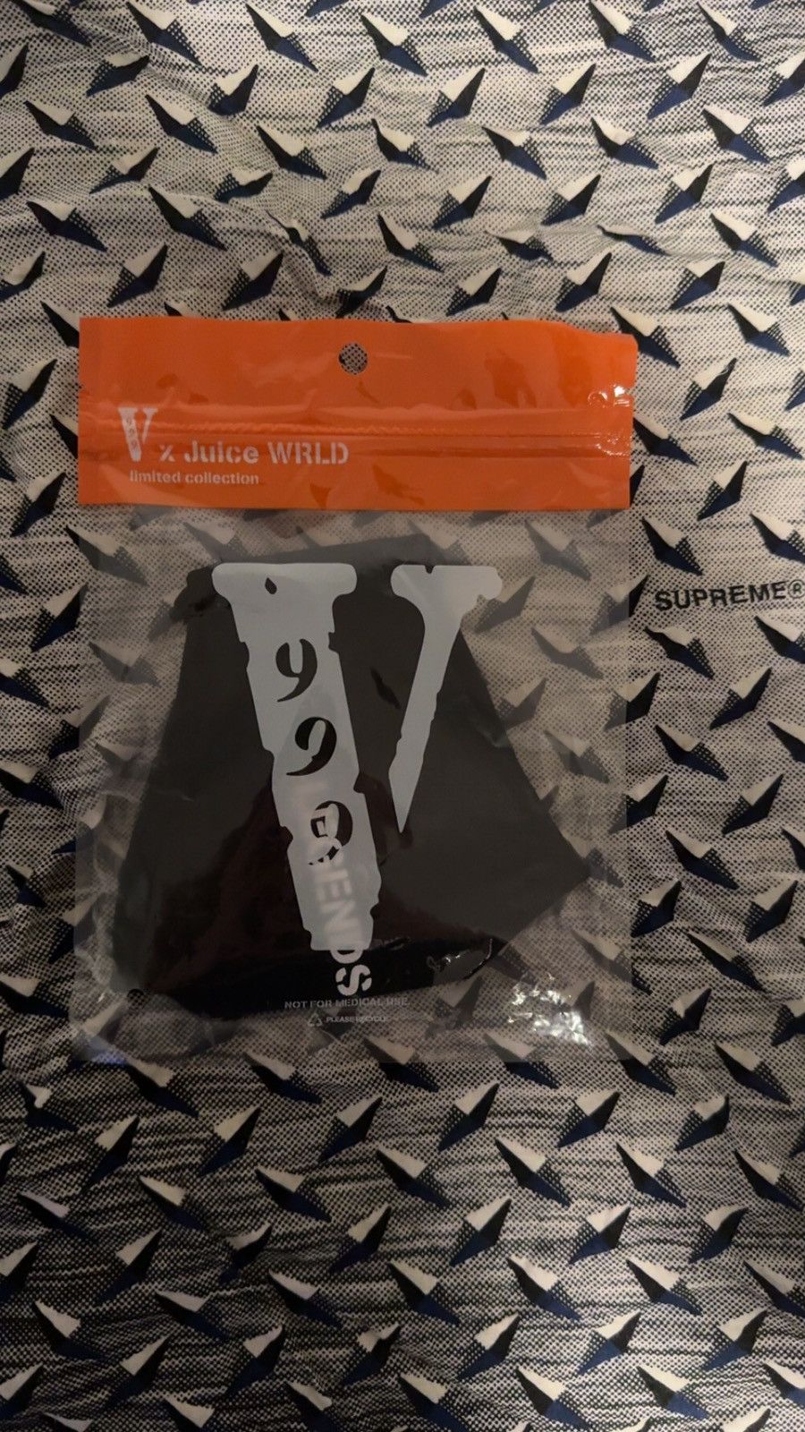 Vlone Vlone x Juice Wrld Face Mask | Grailed