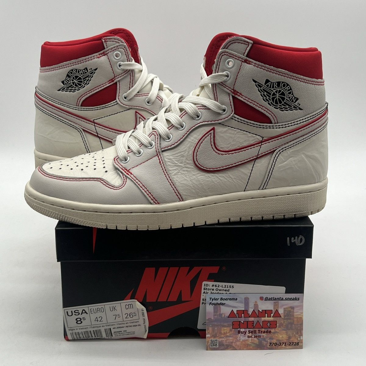 Nike Air Jordan 1 high phantom | Grailed