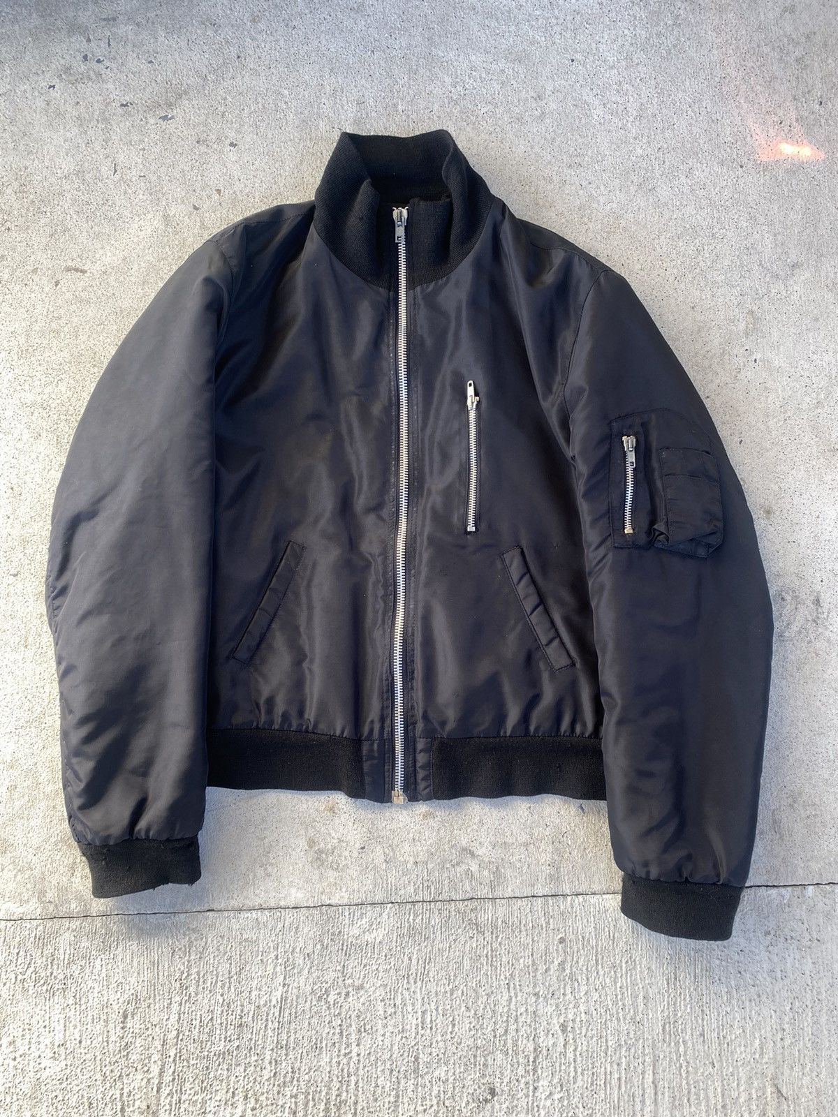 Helmut Lang Helmut Lang F/W 1998 MA-1 Bomber Jacket | Grailed