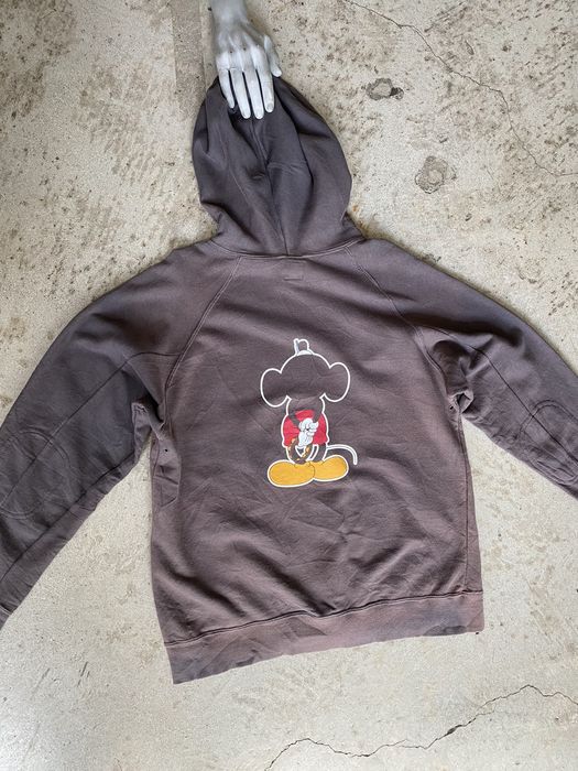 Number (N)ine ARCHIVE NUMBER NINE SUN FADED DISNEY MICKEY MOUSE HOODIE ...