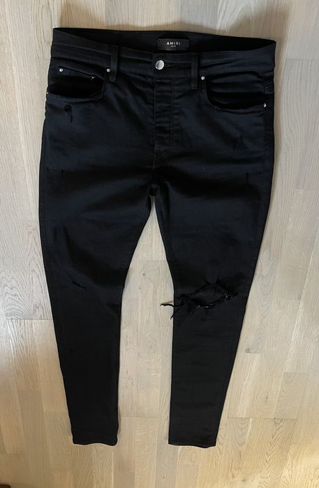 Amiri AMIRI jeans sizes SHOWN IN PHOTOS BY TAPE MEASURE | Grailed