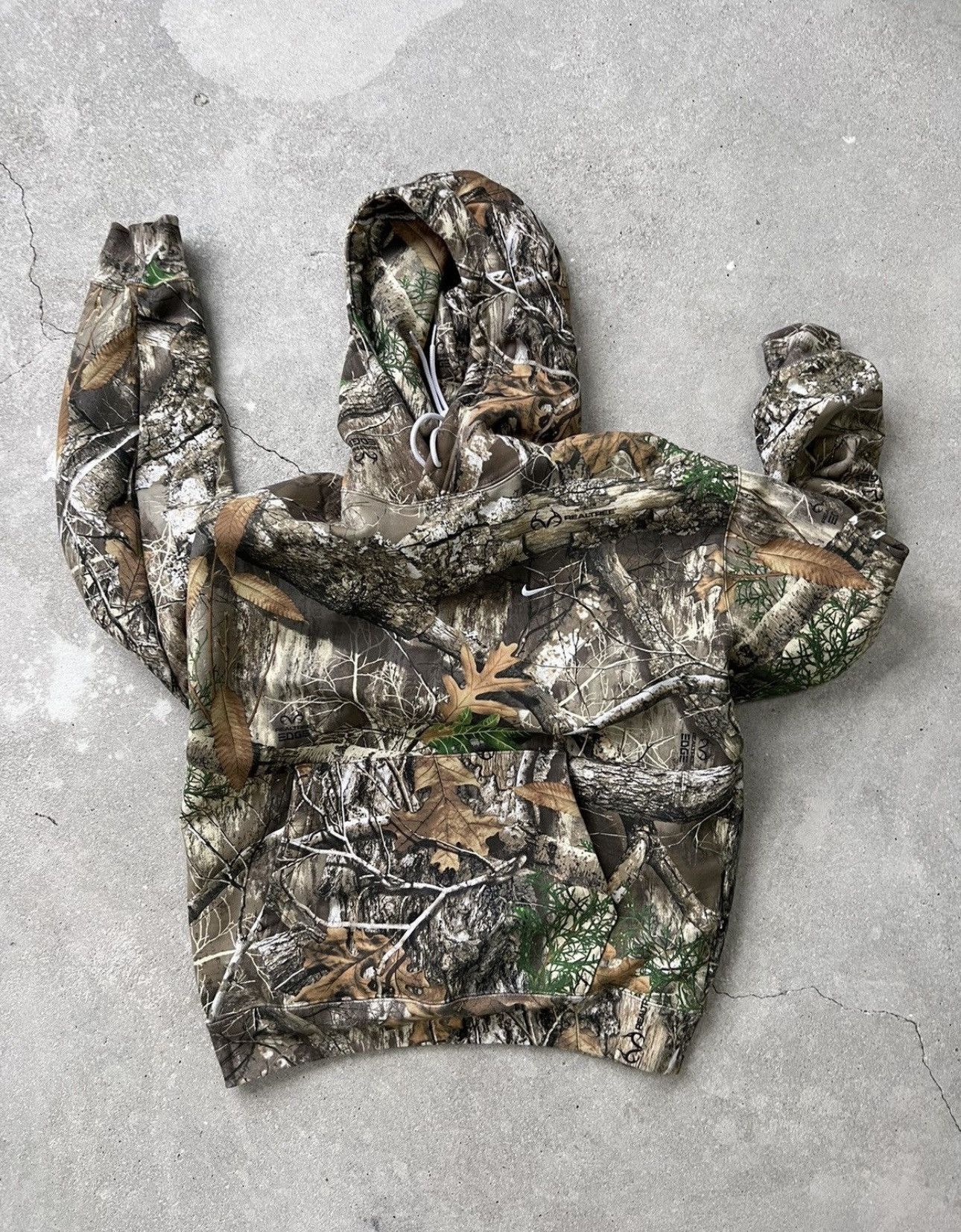 Nike × Realtree Nike SB hoodie Reeltree Camo Forest logo rare Xs,S,Xl ...