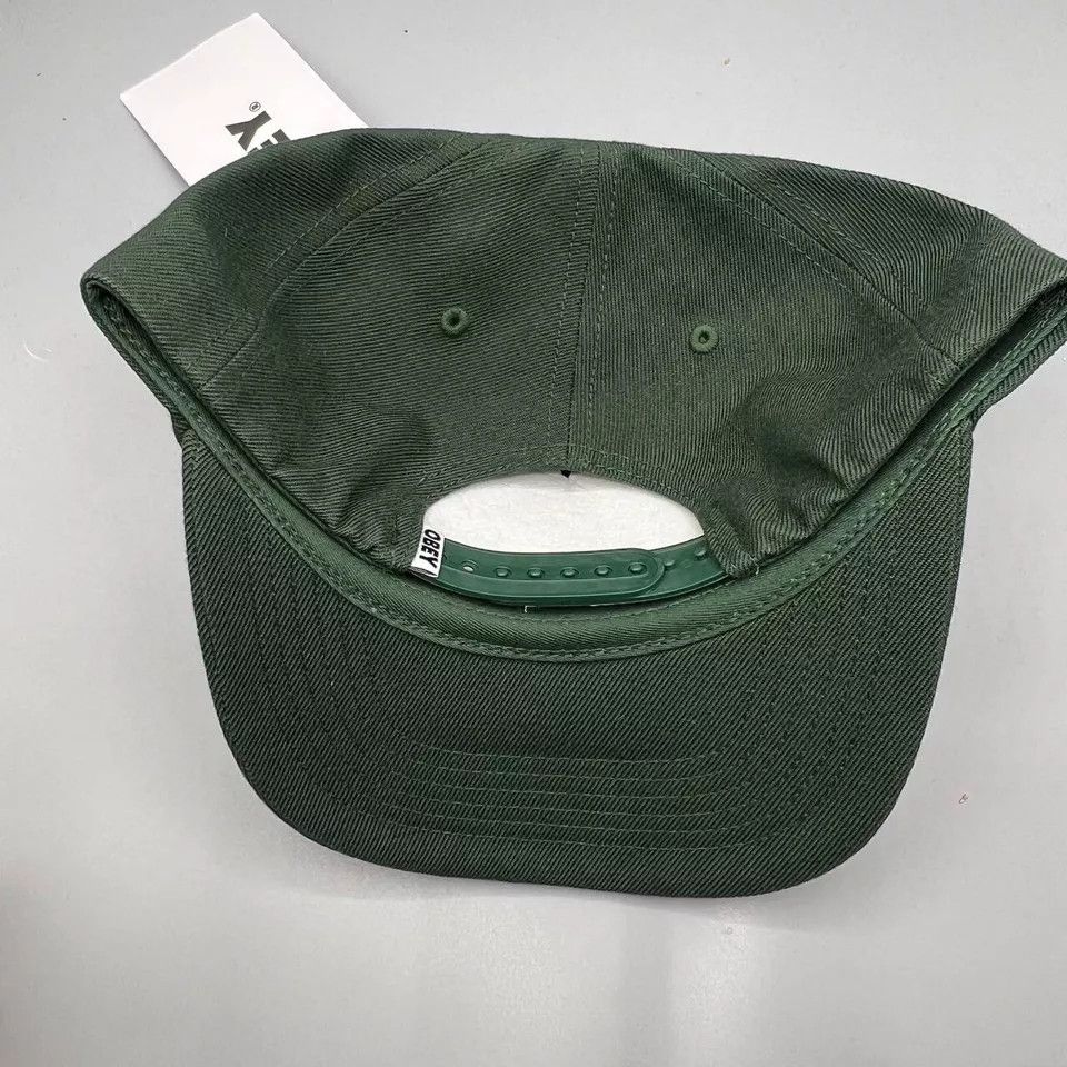 Obey Obey Hat Men Green White Devil Logo Snap Back Cap New | Grailed