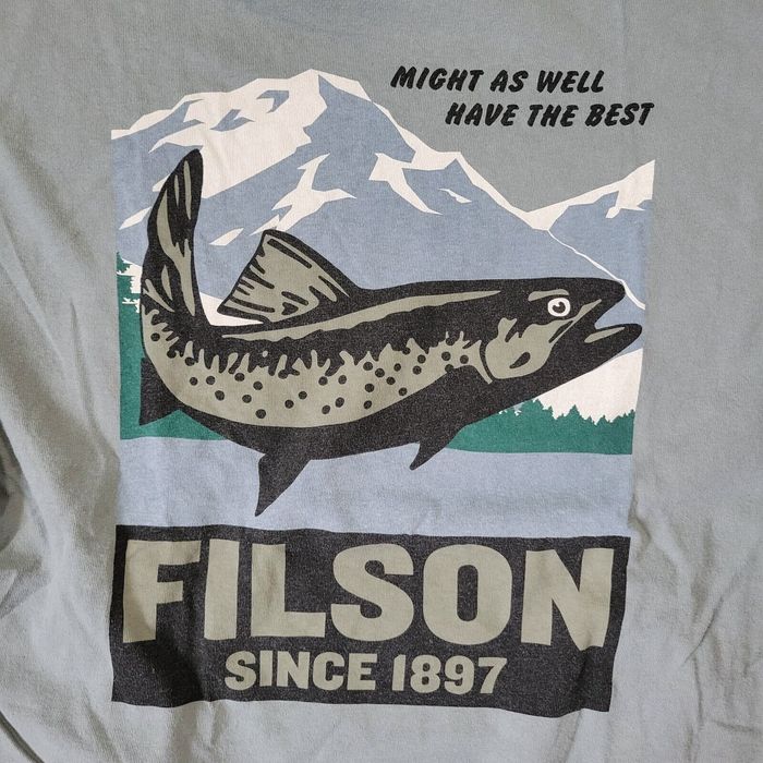 Filson Filson Outfit Graphic Logo Tee - Fishing | Grailed