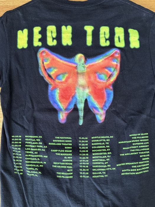 Playboi Carti Playboi Carti Neon Tour Butterfly T Shirt | Grailed