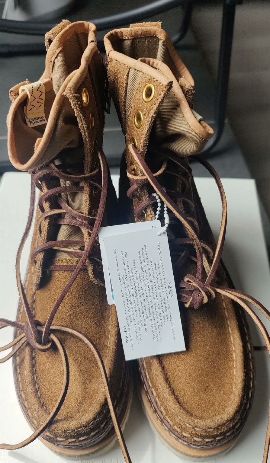 Visvim Visvim 18ss GRIZZLY BOOTS HI-FOLK boots | Grailed