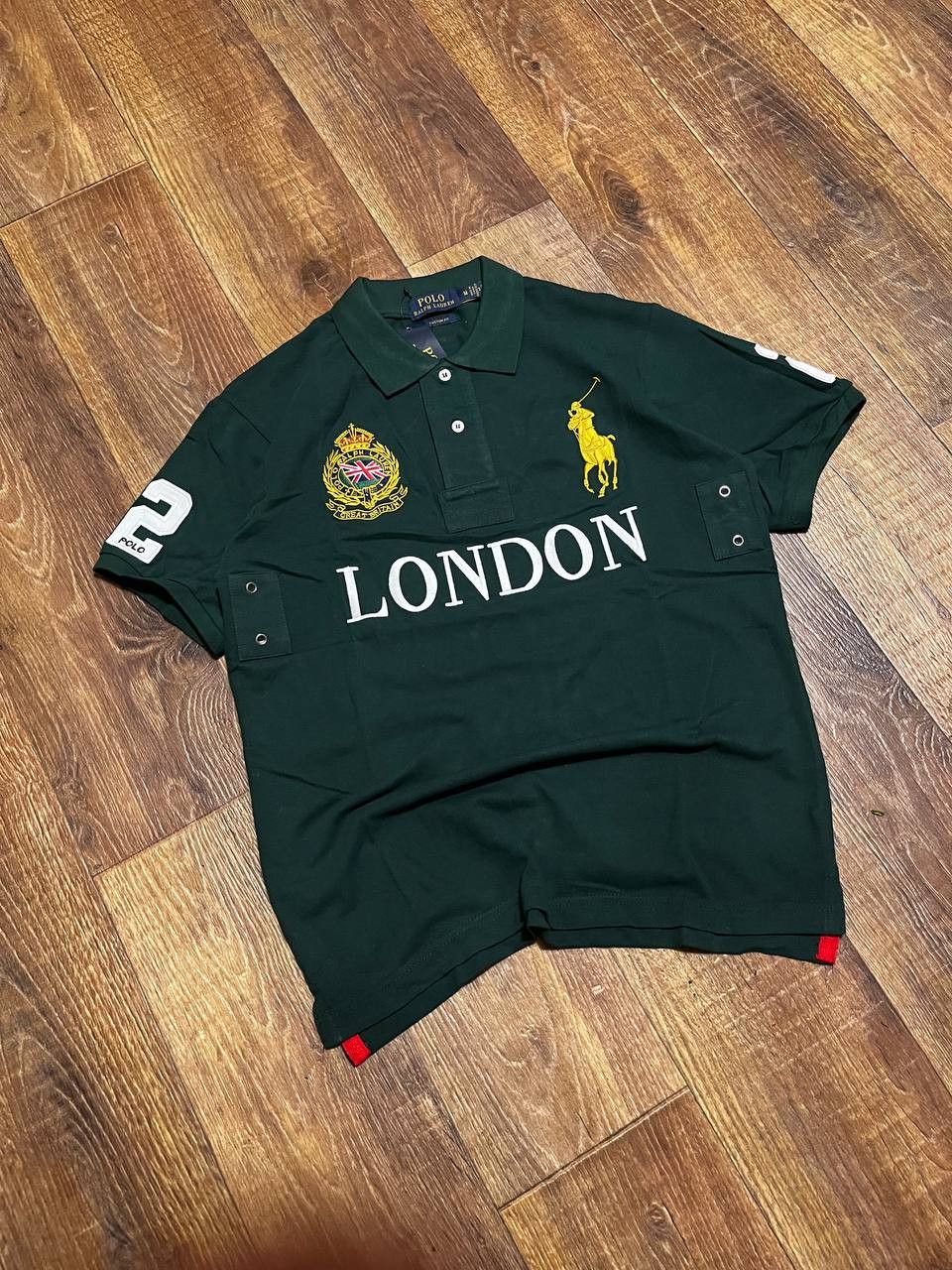 Polo Ralph Lauren × Ralph Lauren Polo Ralph Lauren London Polo Big Logo Number 2 Chief Keef ...
