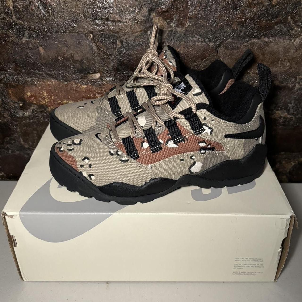 Supreme Supreme Nike Sb Desert Camo Air Darwin Shoes | Grailed