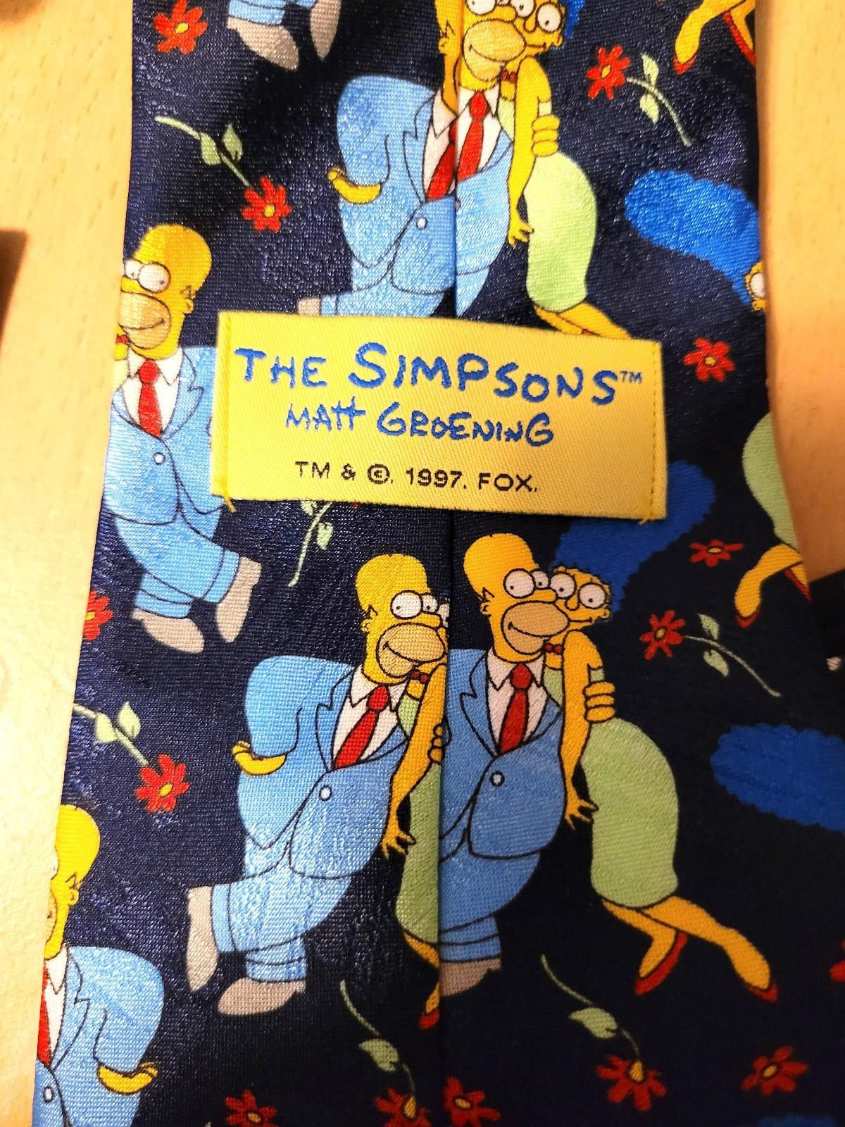The Simpsons The Simpsons Necktie Homer & Marge Dancing '97 Matt ...