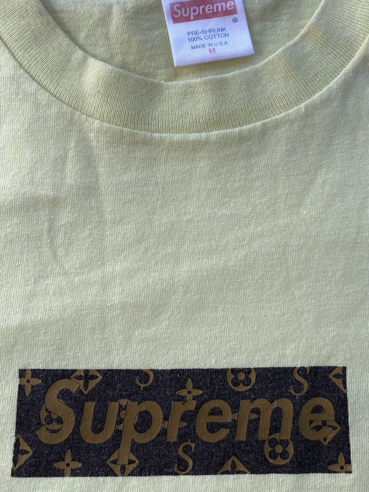 Supreme Supreme Louis Vuitton Box Logo Tee 2000 | Grailed