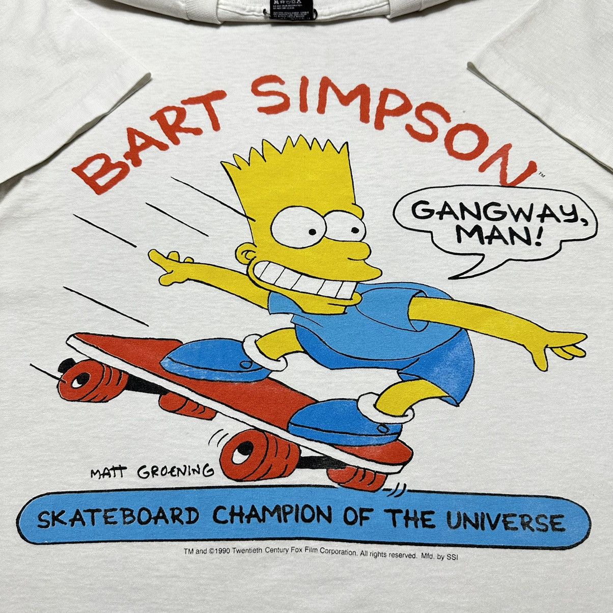 Made In Usa × The Simpsons × Vintage Vtg Bart Simpson 90s | Grailed