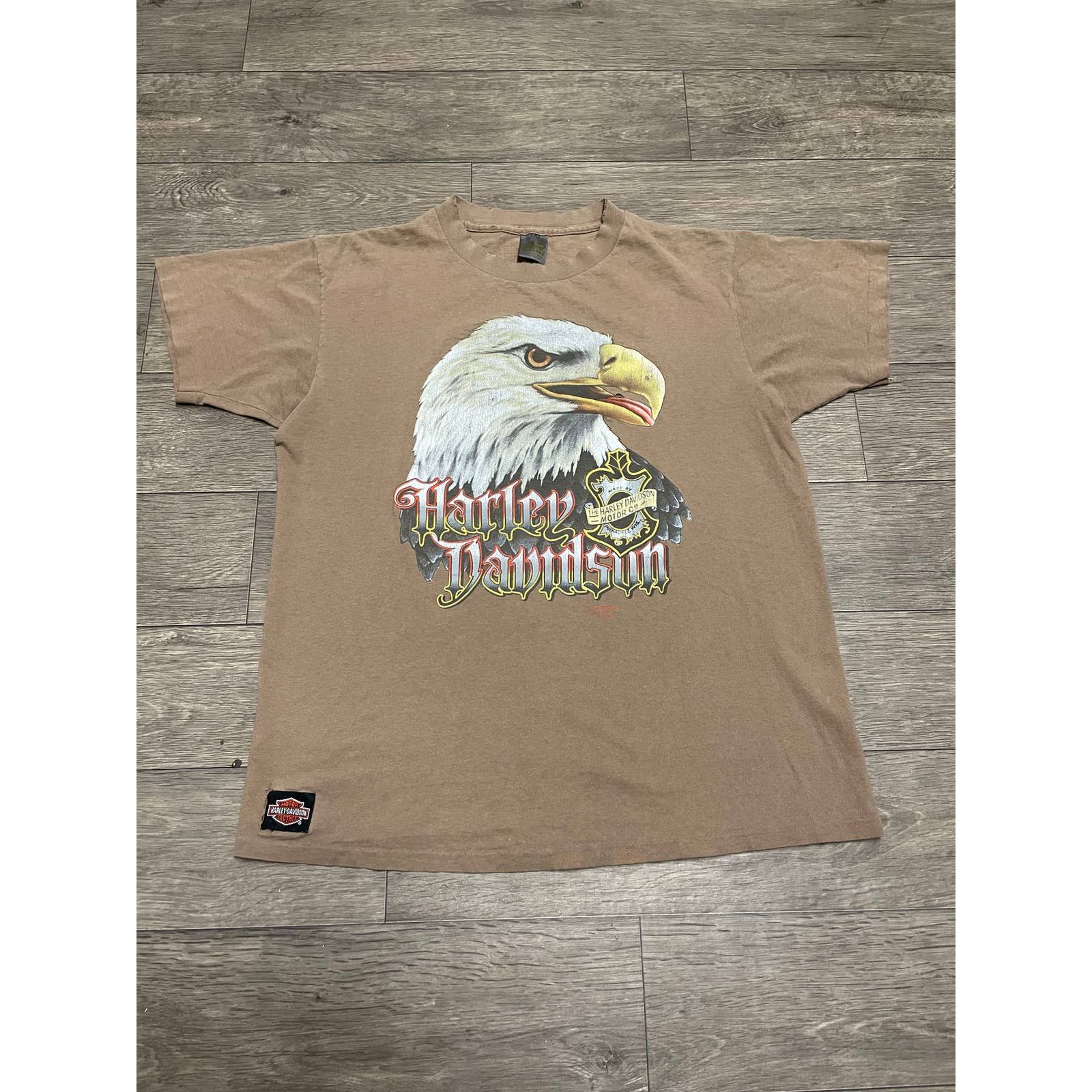 Harley Davidson × Streetwear × Vintage Vintage Harley Davidson Eagle ...
