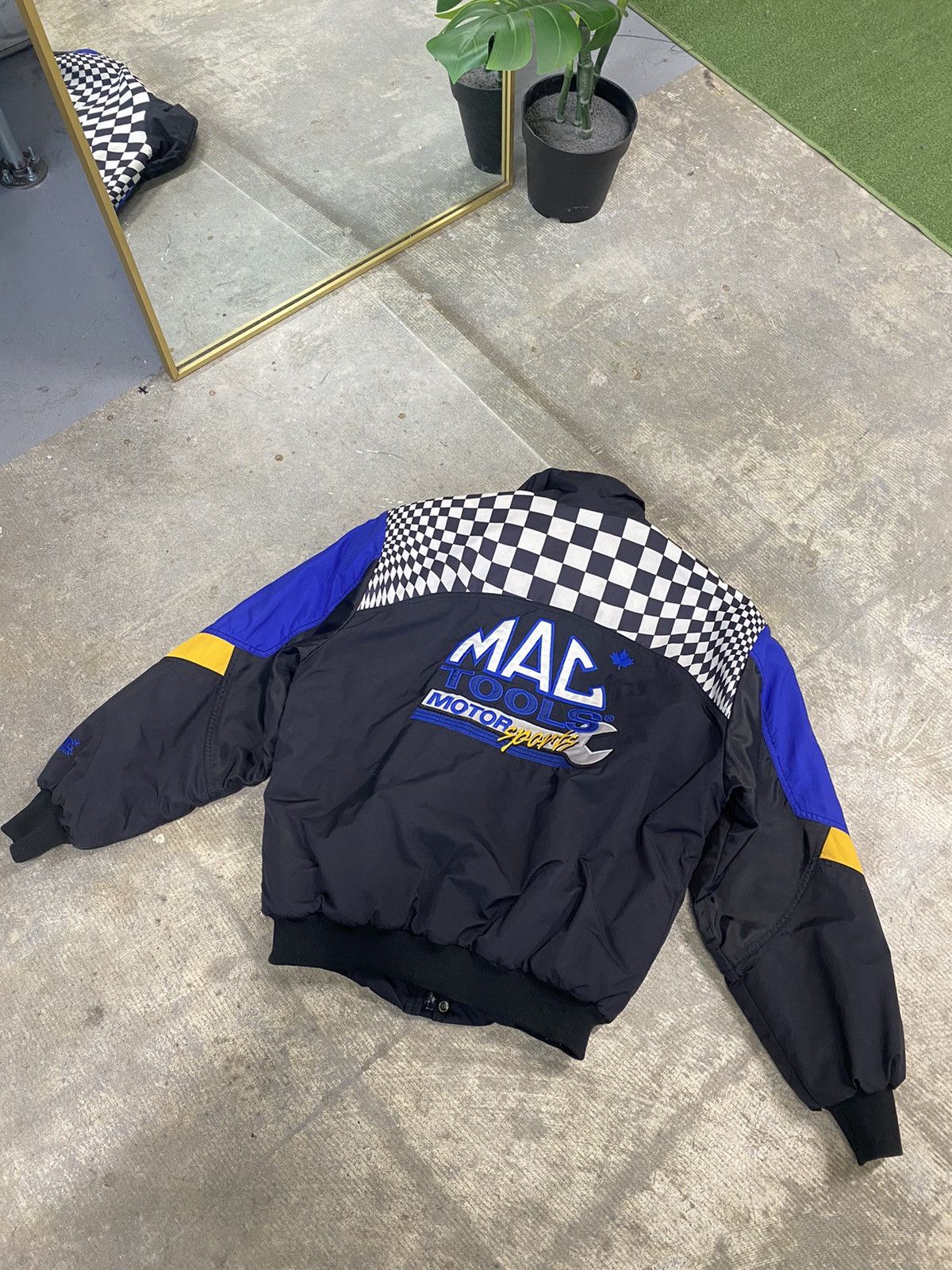 Vintage Vintage 90’s Mac Tools Racing Full Zip Quilted lined Jacket ...