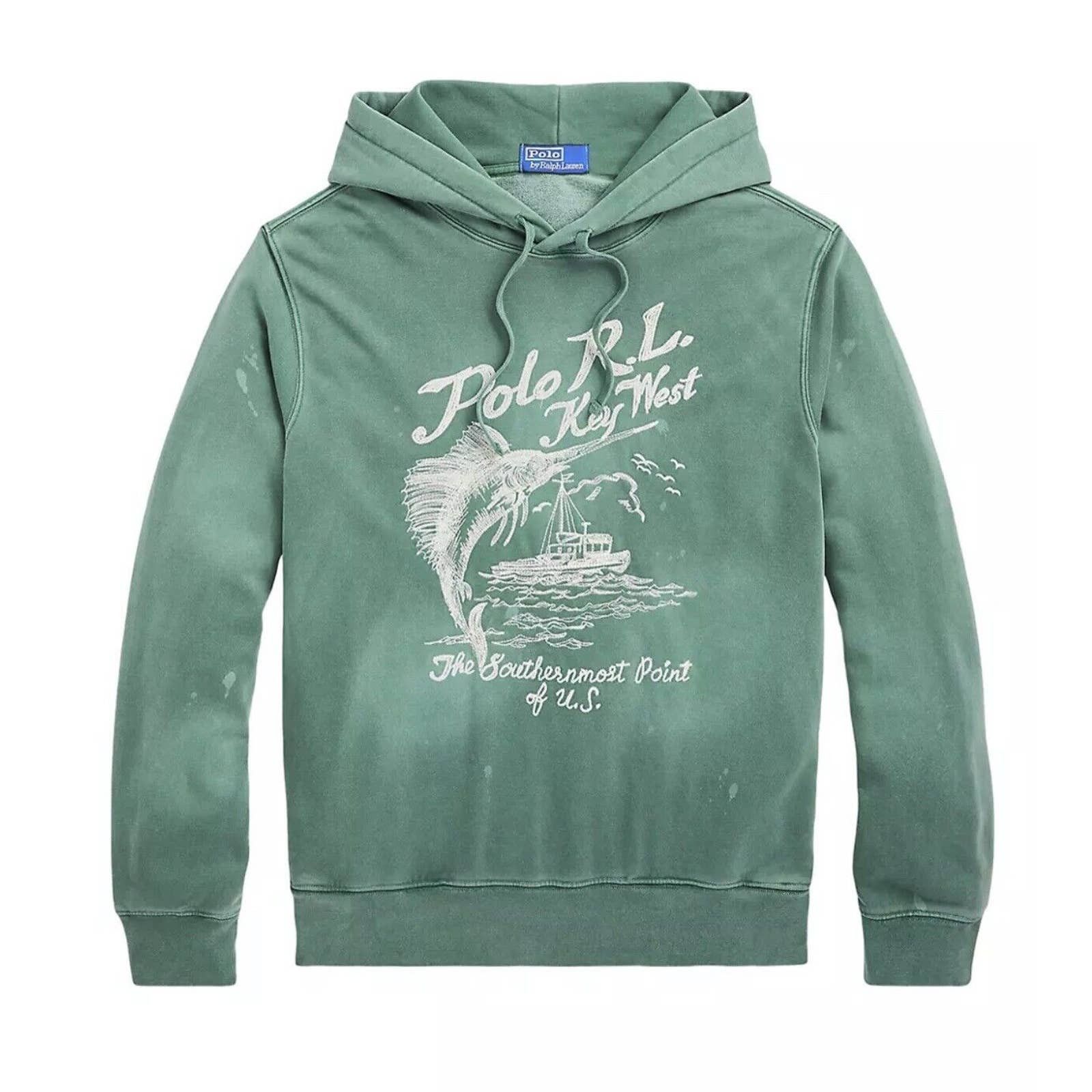 Polo Ralph Lauren Polo Ralph Lauren Key West Fleece Hoodie Size Med ...