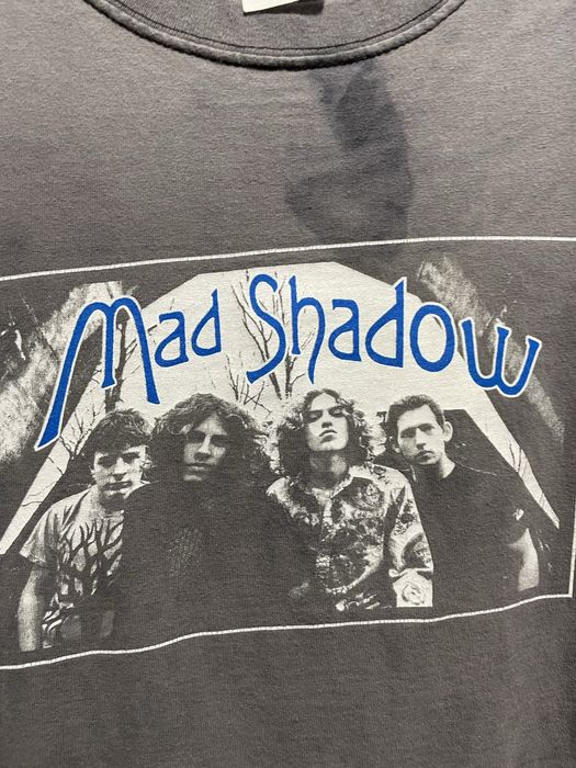 Vintage Vintage 90s band tee Max Shadow faded black grunge rock | Grailed