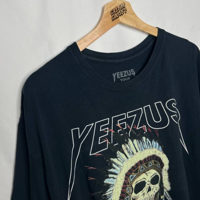 Kanye West Chief Skeleton Yeezus Hip Hop Rap Tour Merch Tee in Black XL ...