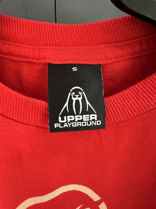 Upper Playground Navy Upper Playground vintage tshirt S | Grailed