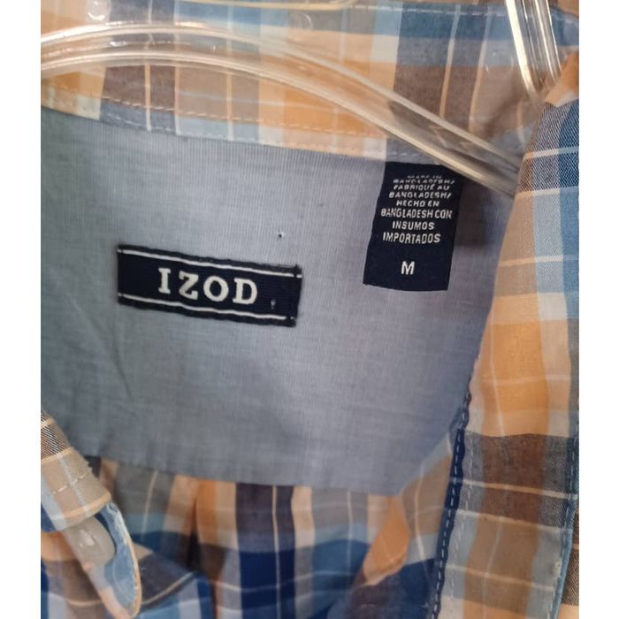 Izod IZOD Shirt Men's Medium Classic Normcore Basic Everyday Dad | Grailed