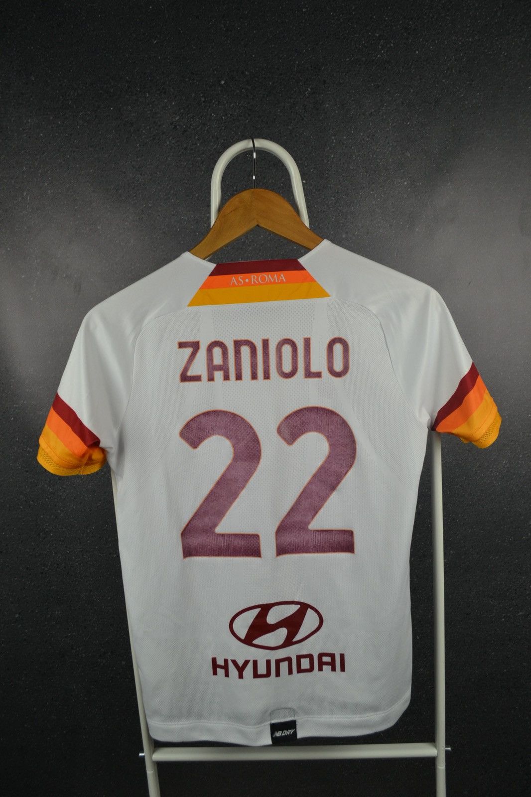New Balance × Soccer Jersey AS Roma 2021 2022 away new balance soccer ...