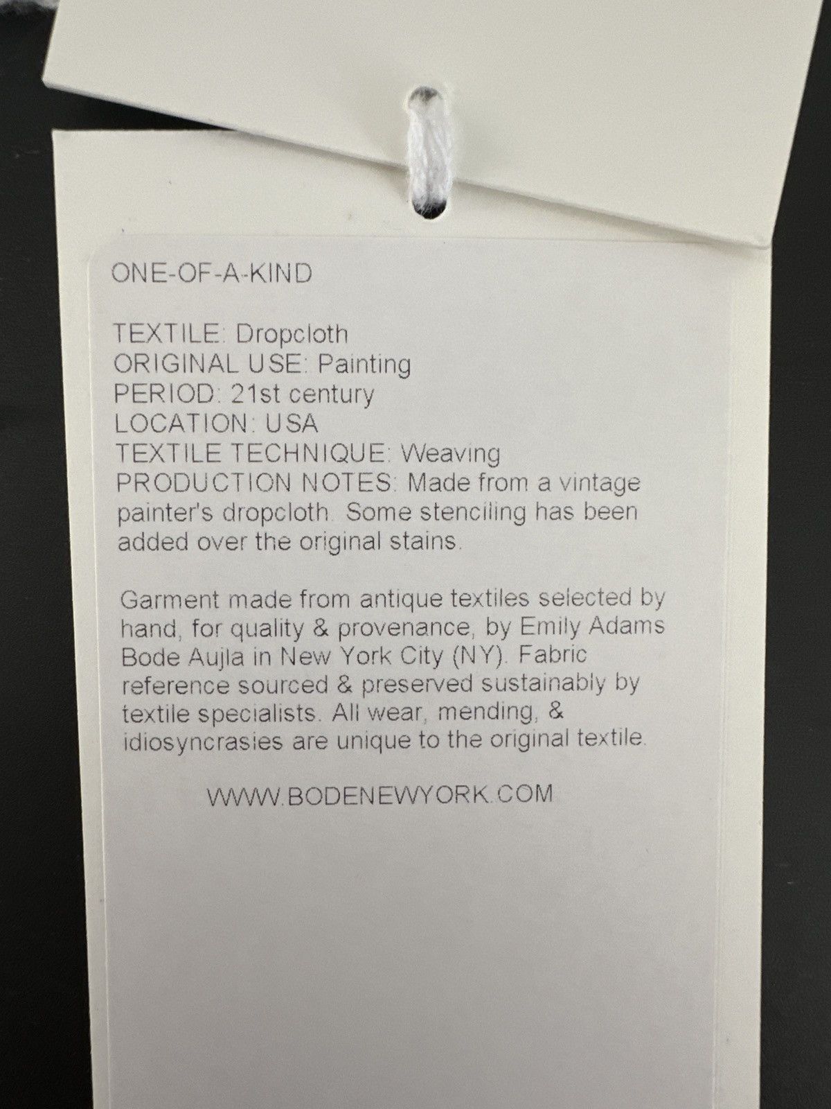 Bode Bode Canvas Paint Pants 1/1 | Grailed