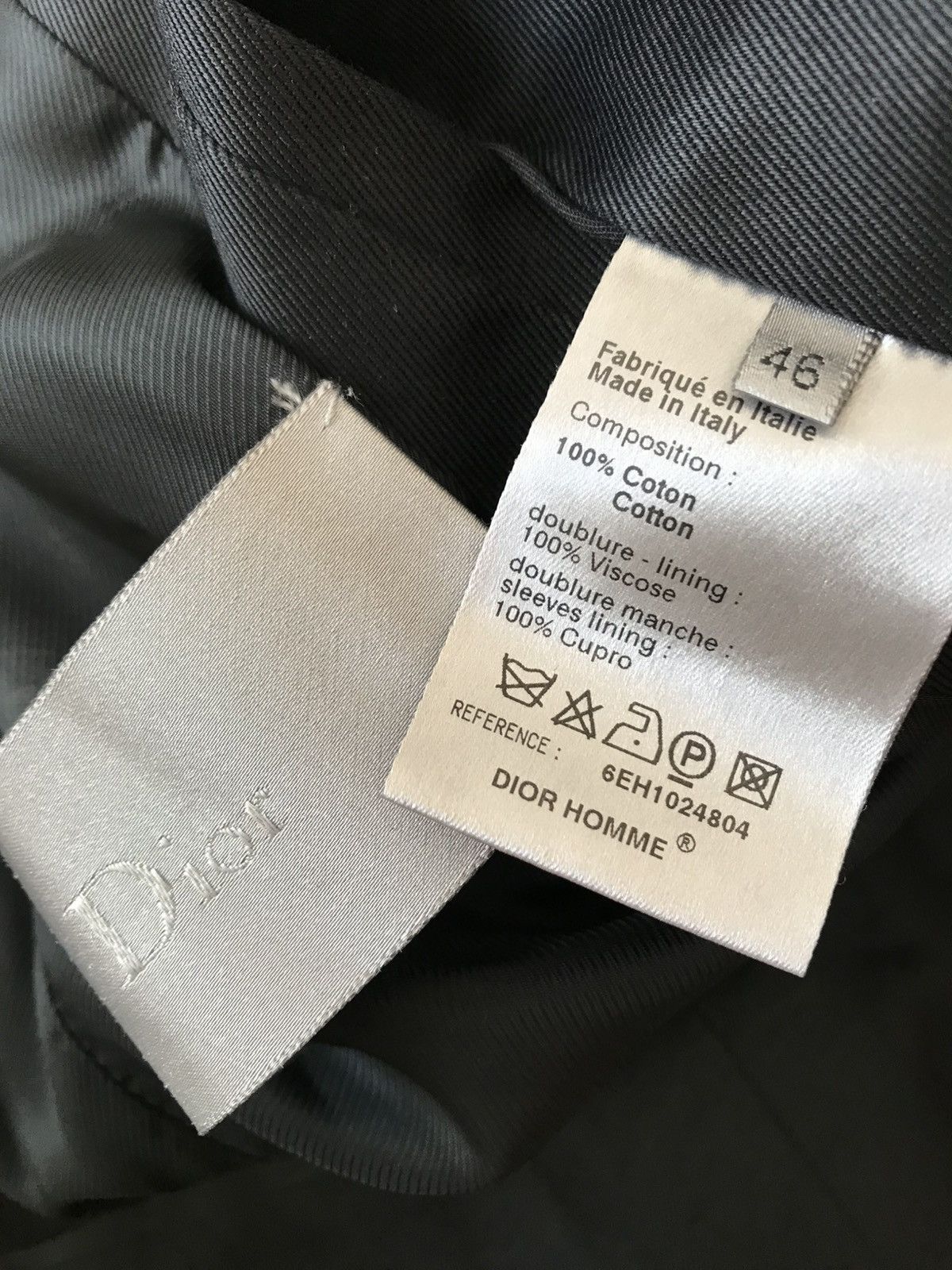 Dior DIOR HOMME Spring 2006 Napoleon band jacket | Grailed