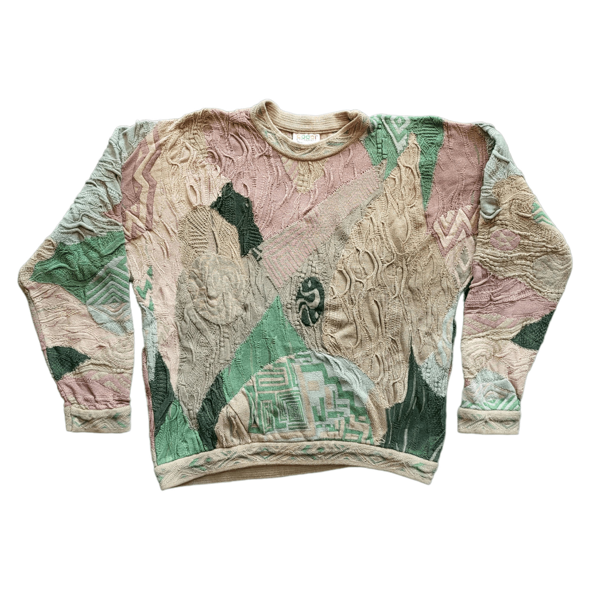 Vintage 90s Coogi Green Vintage Sweater | Grailed