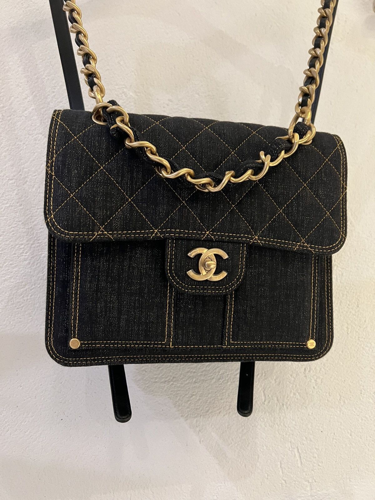 Chanel Chanel denim backpack 2023 | Grailed