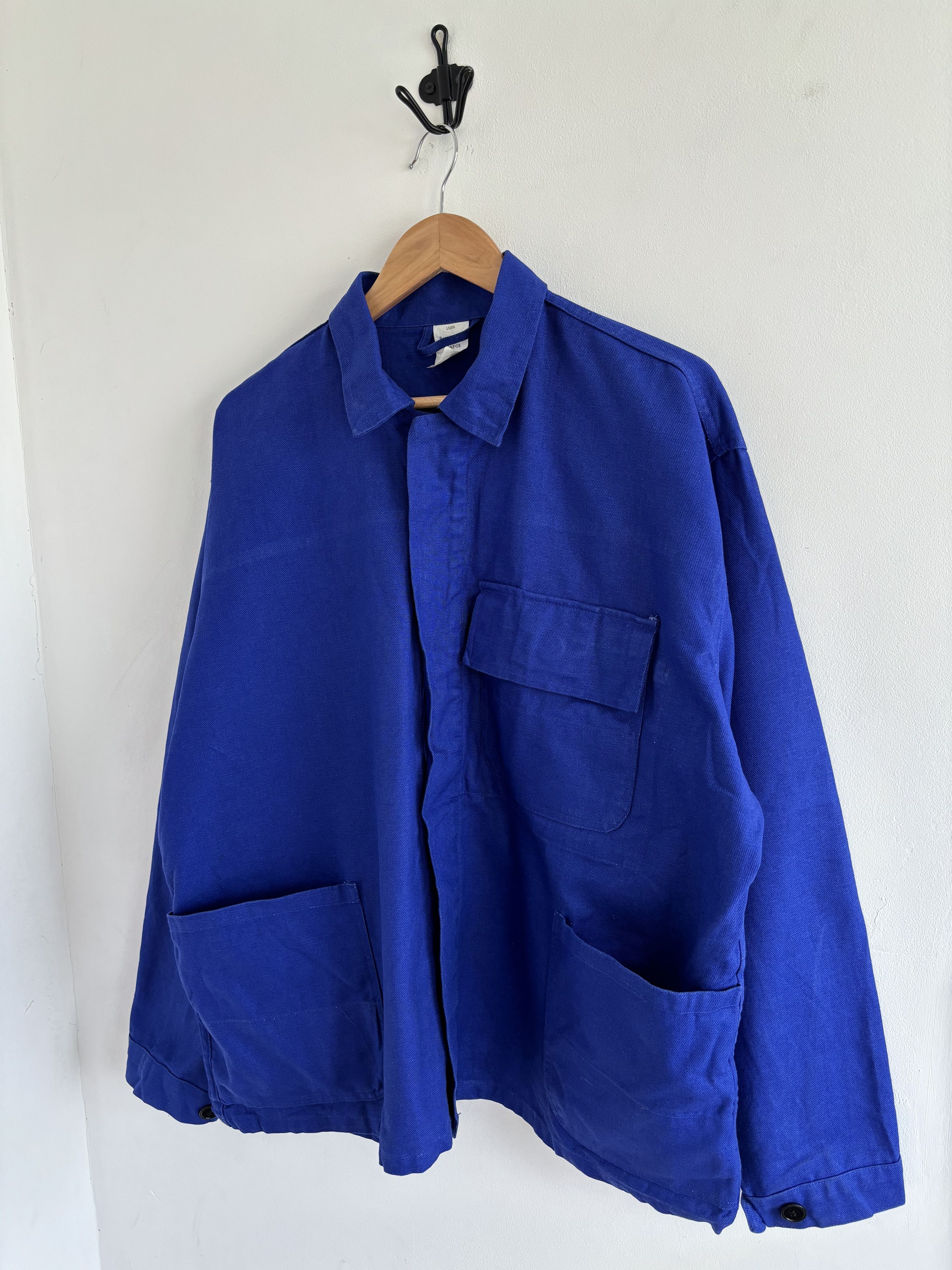 Denim Jacket × Le Laboureur Vintage Deadstock French Work Jacket | Grailed