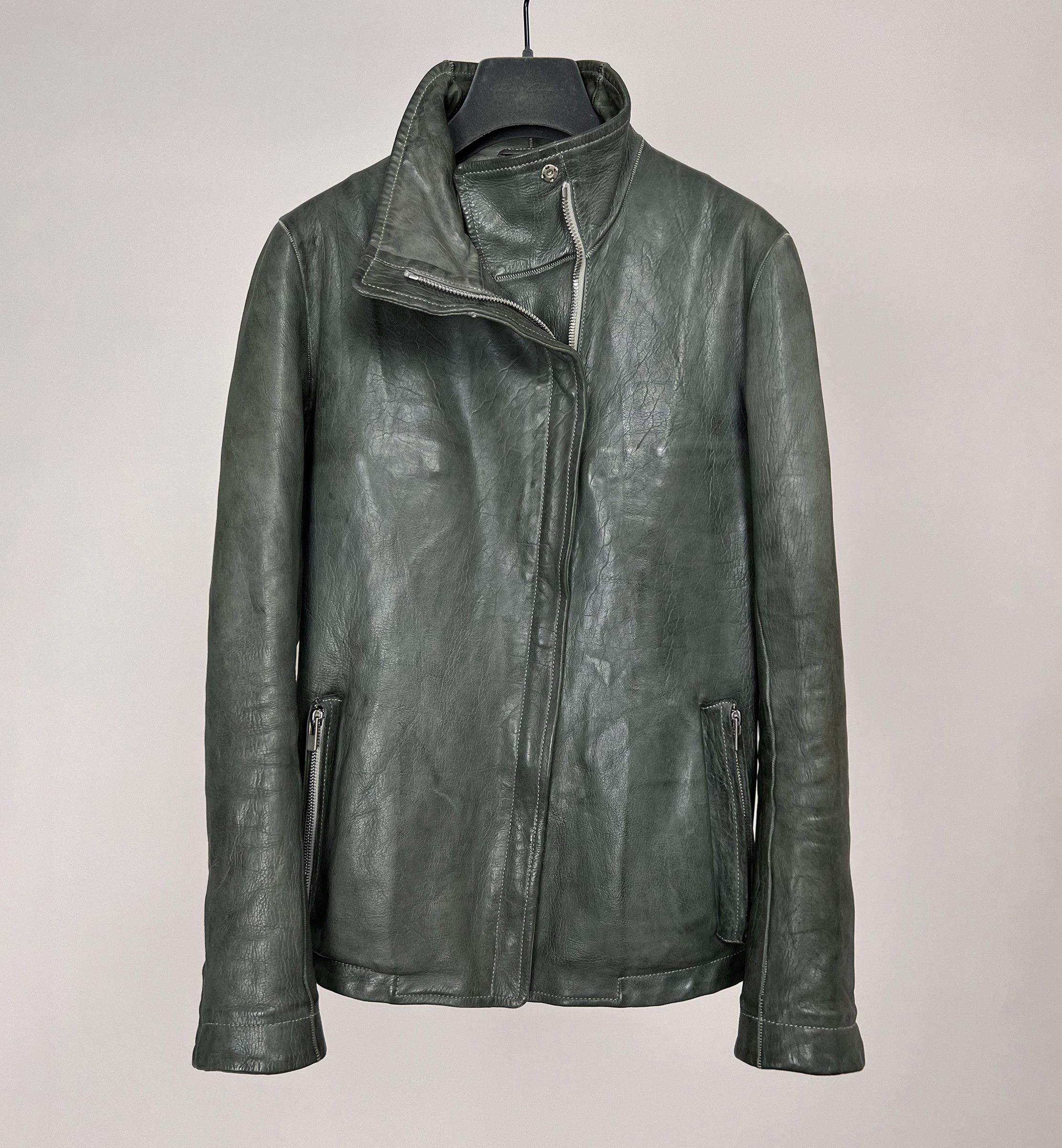 Carol Christian Poell BISON LEATHER JACKET, UNIQUE, ICONIC | Grailed