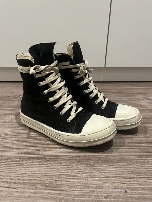 Rick Owens Rick Owen DRKSHDW Ramones High Top | Grailed