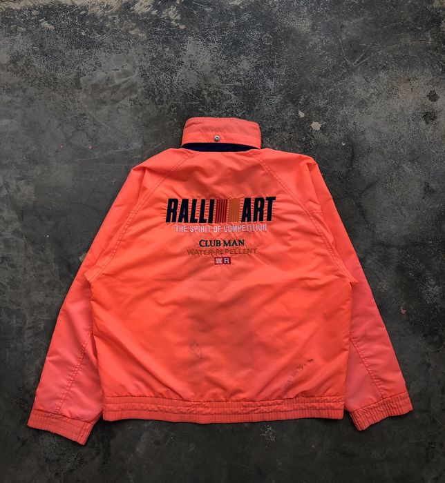 Japanese Brand vintage ralliart racing windbreaker jacket rare faded ...